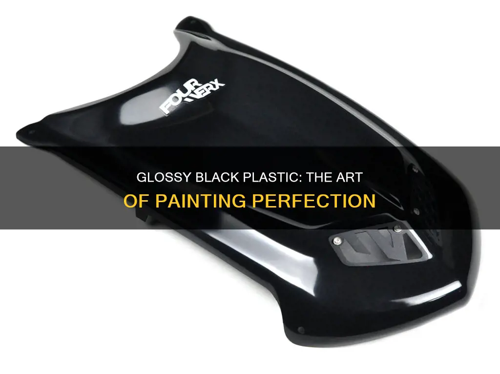 Glossy Black Plastic: The Art Of Painting Perfection | ShunPoly
