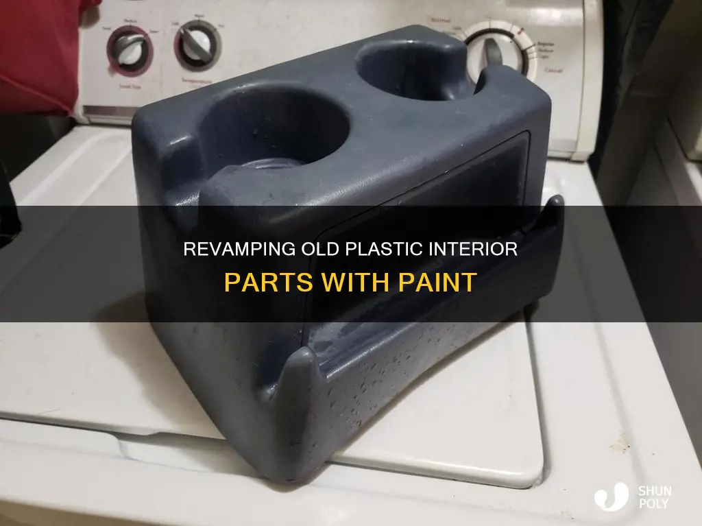 Revamping Old Plastic Interior Parts With Paint | ShunPoly