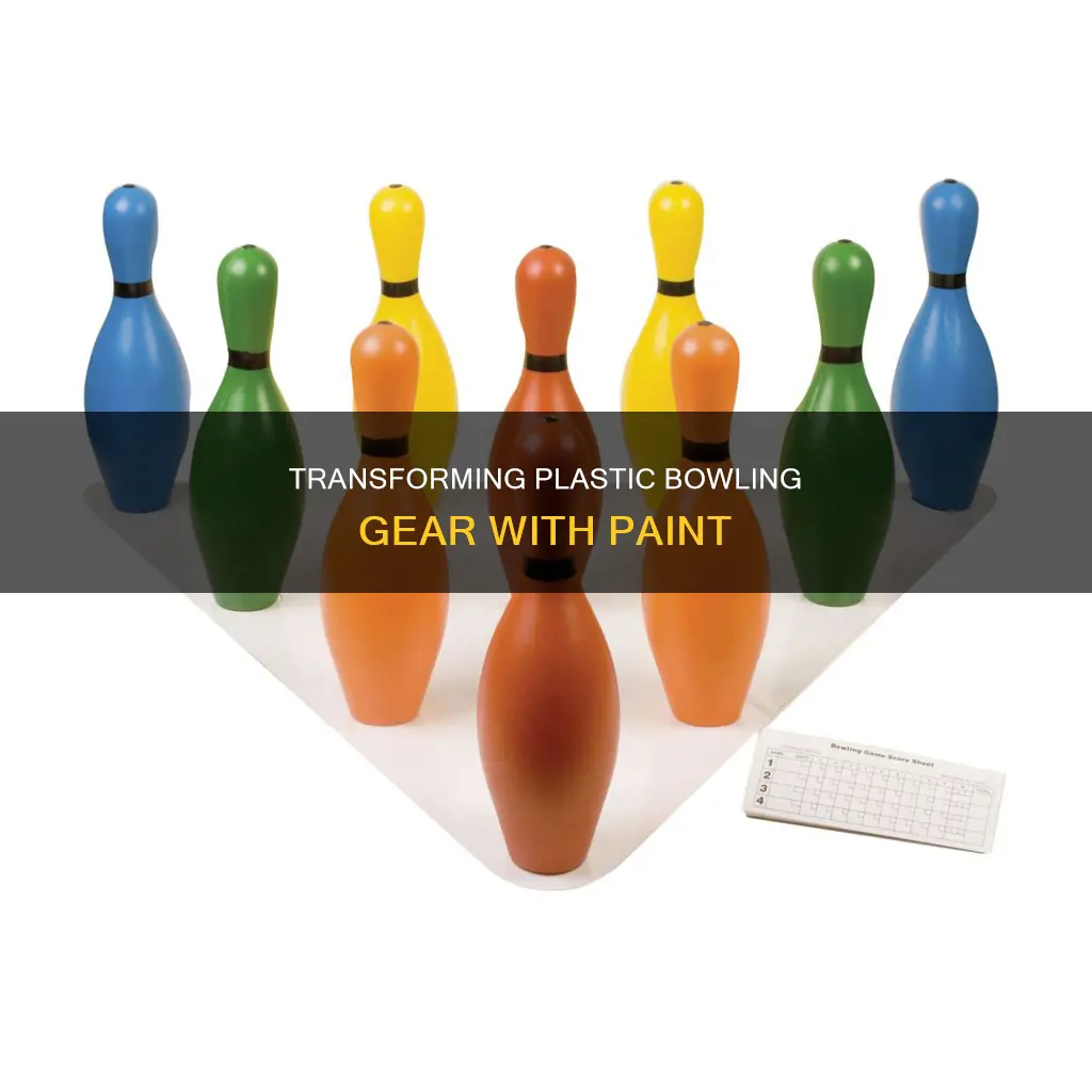 Transforming Plastic Bowling Gear With Paint | ShunPoly