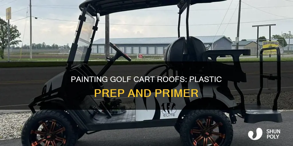Paint Golf Cart Roof