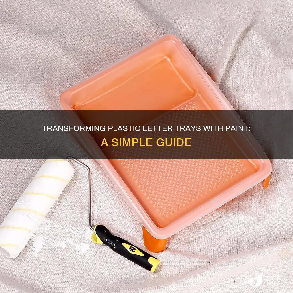 Transforming Plastic Letter Trays With Paint: A Simple Guide | ShunPoly