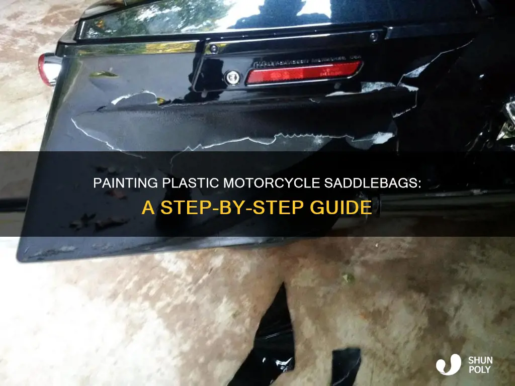 Painting Plastic Motorcycle Saddlebags: A Step-By-Step Guide | ShunPoly