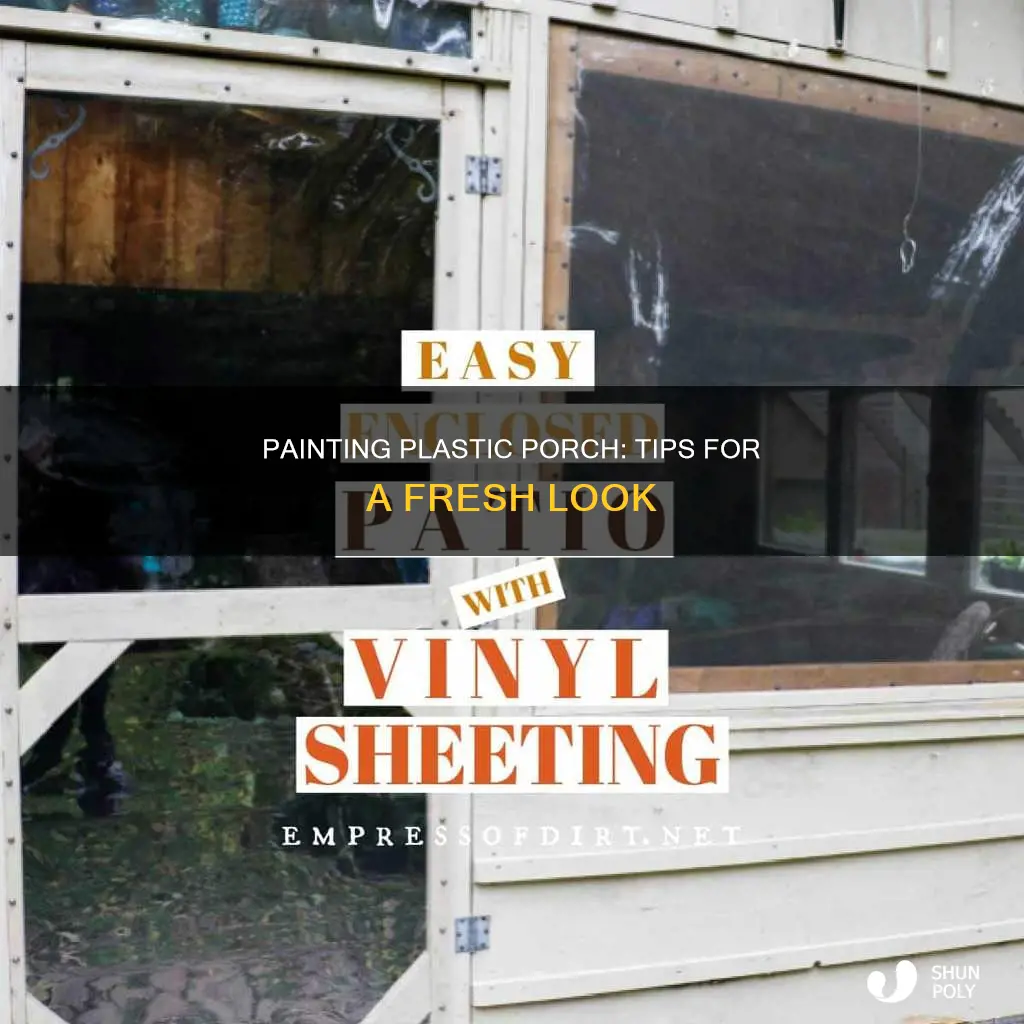 Painting Plastic Porch: Tips For A Fresh Look | ShunPoly