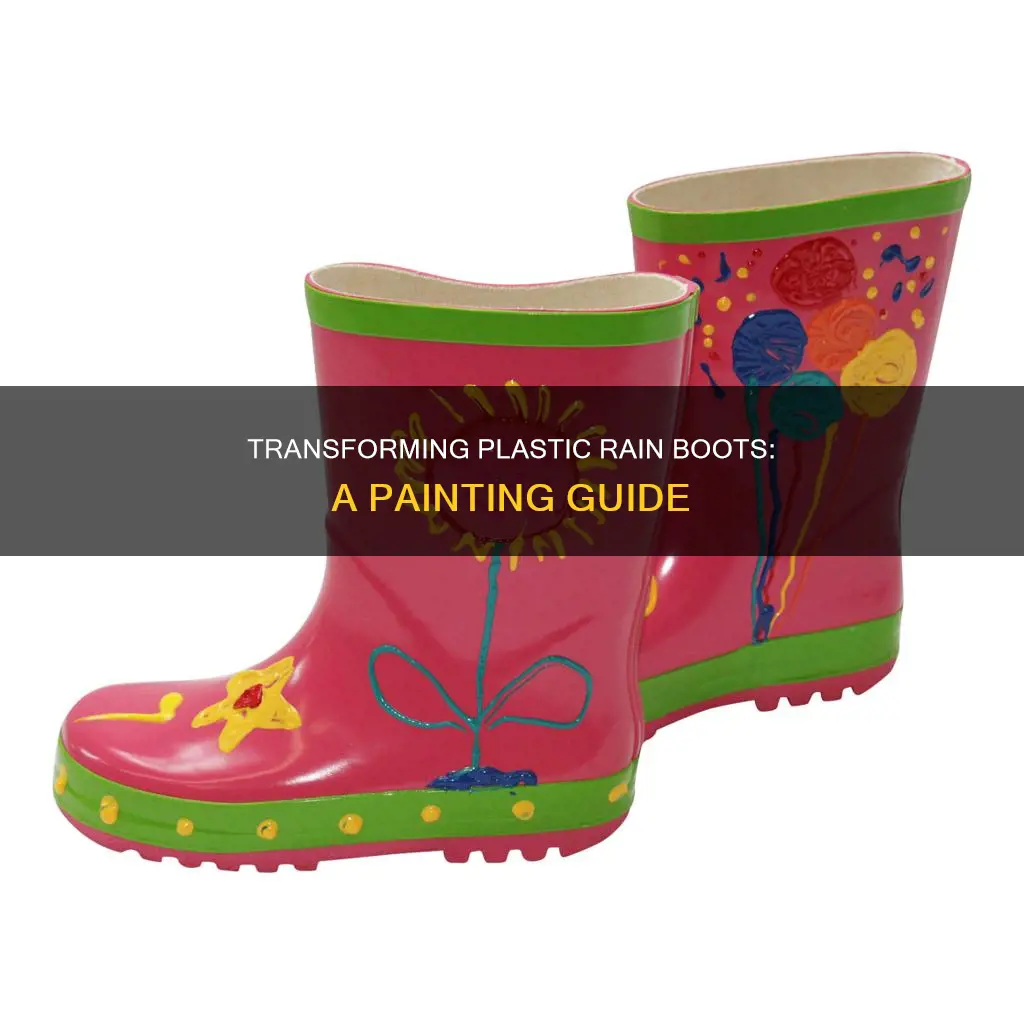 Transforming Plastic Rain Boots: A Painting Guide | ShunPoly