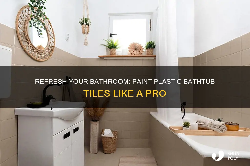Refresh Your Bathroom: Paint Plastic Bathtub Tiles Like A Pro | ShunPoly