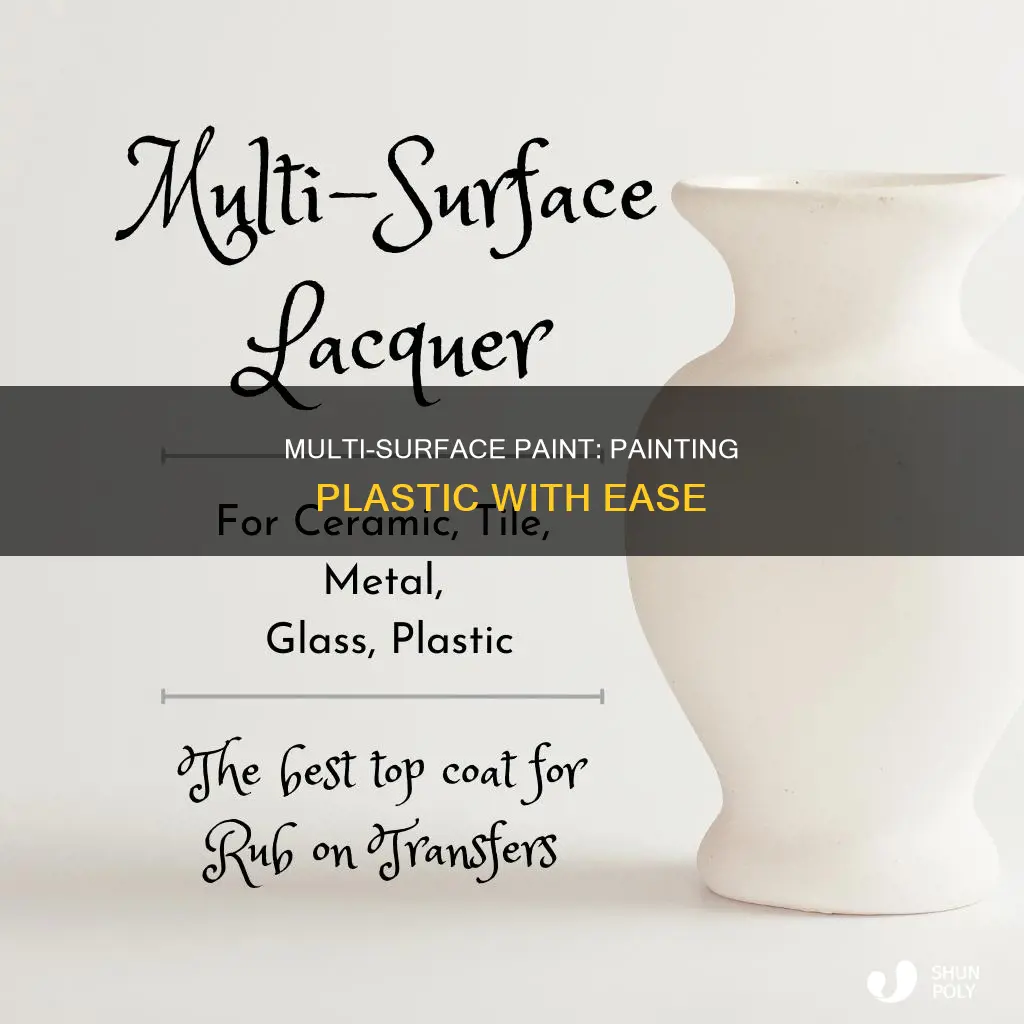 Multi-Surface Paint: Painting Plastic With Ease | ShunPoly