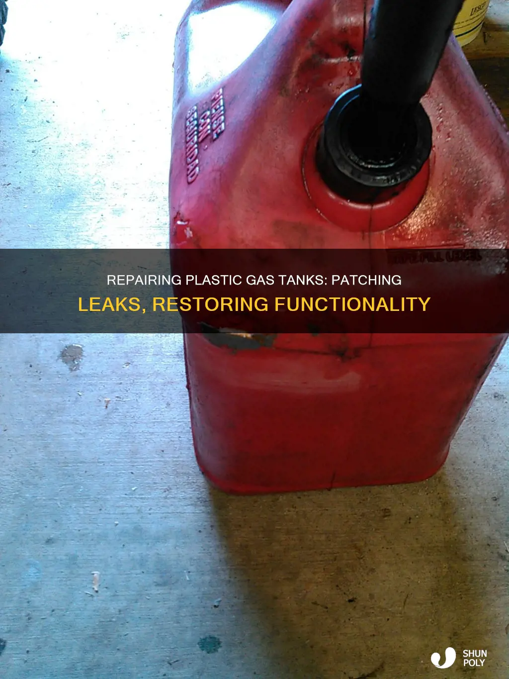 Repairing Plastic Gas Tanks: Patching Leaks, Restoring Functionality ...