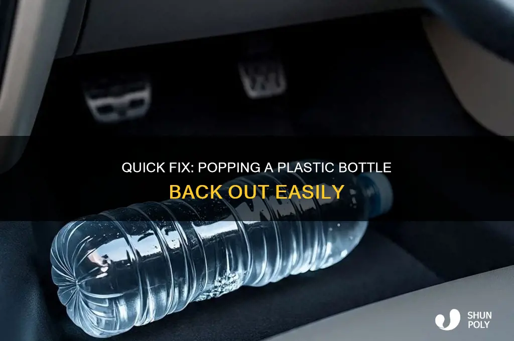 Quick Fix: Popping A Plastic Bottle Back Out Easily | ShunPoly