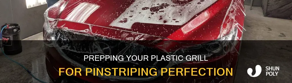 Prepping Your Plastic Grill For Pinstriping Perfection | ShunPoly