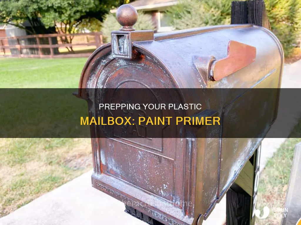 Prepping Your Plastic Mailbox: Paint Primer | ShunPoly
