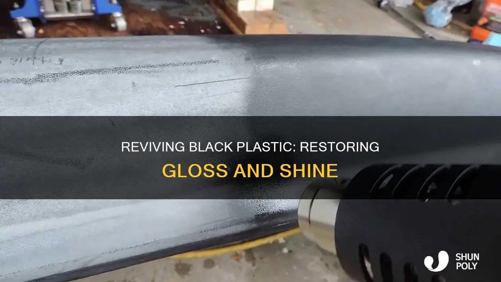 Reviving Black Plastic: Restoring Gloss And Shine | ShunPoly