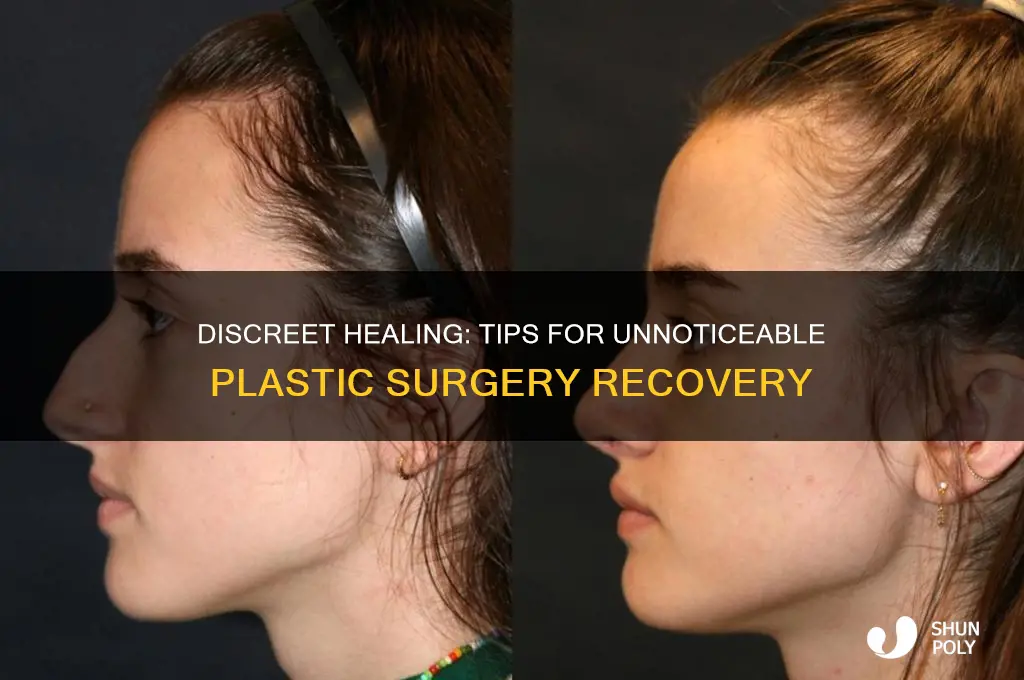 Discreet Healing: Tips For Unnoticeable Plastic Surgery Recovery | ShunPoly