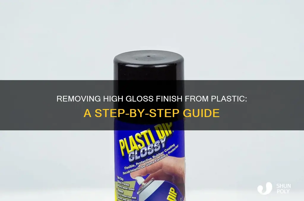 Removing High Gloss Finish From Plastic: A Step-By-Step Guide | ShunPoly