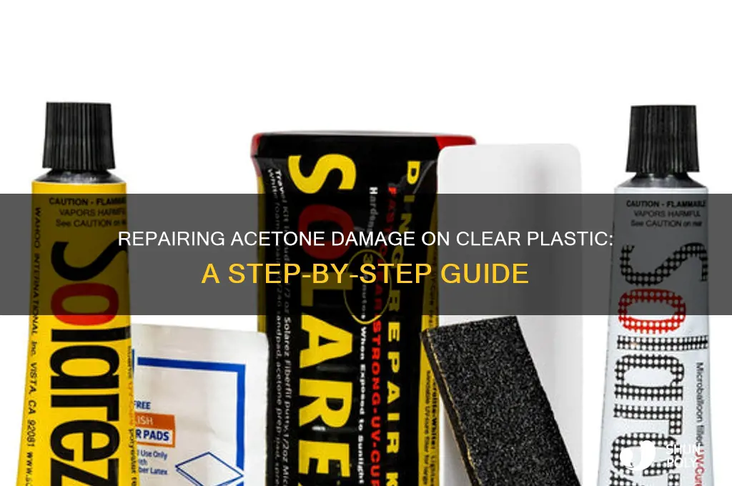 Repairing Acetone Damage On Clear Plastic: A Step-By-Step Guide | ShunPoly