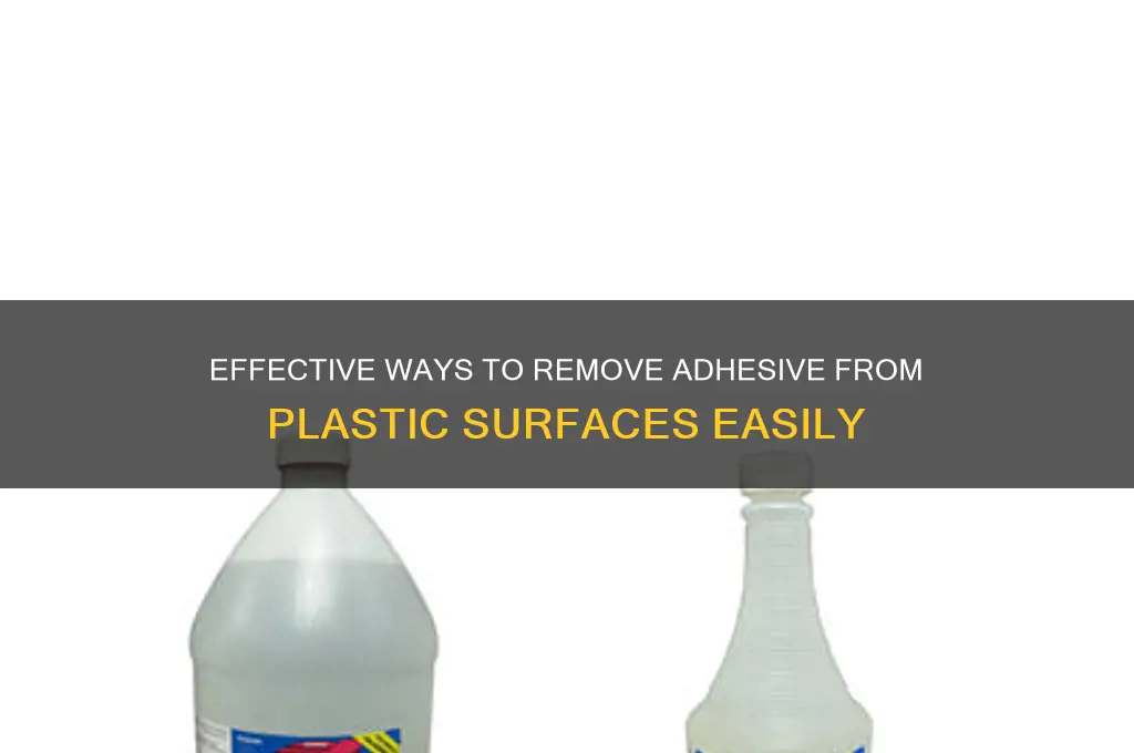 Effective Ways To Remove Adhesive From Plastic Surfaces Easily | ShunPoly