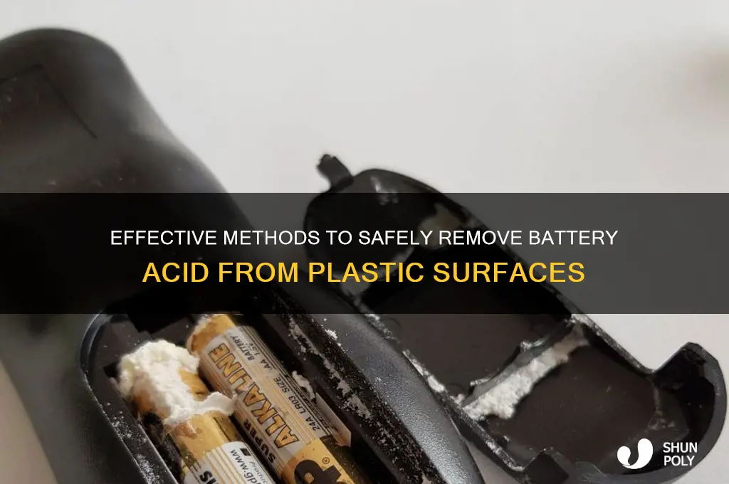 Effective Methods To Safely Remove Battery Acid From Plastic Surfaces ...