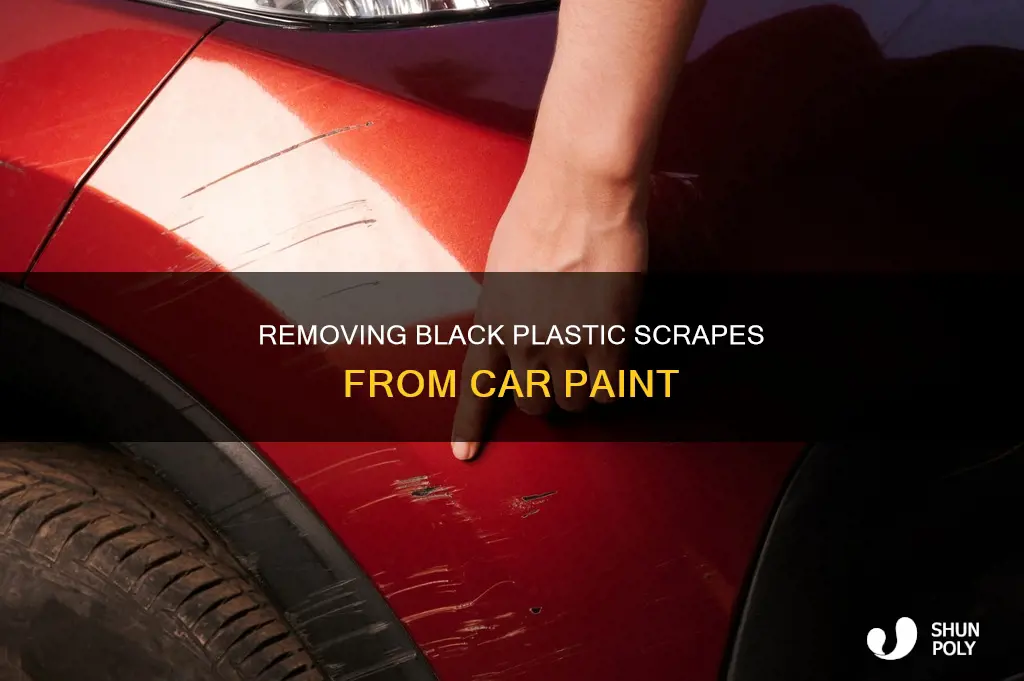 Removing Black Plastic Scrapes From Car Paint | ShunPoly