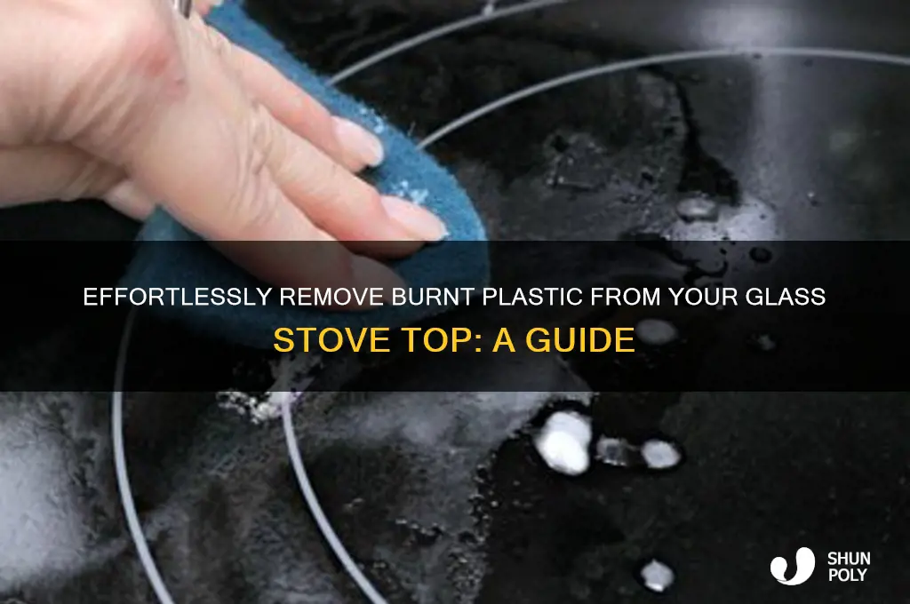 Effortlessly Remove Burnt Plastic From Your Glass Stove Top: A Guide ...