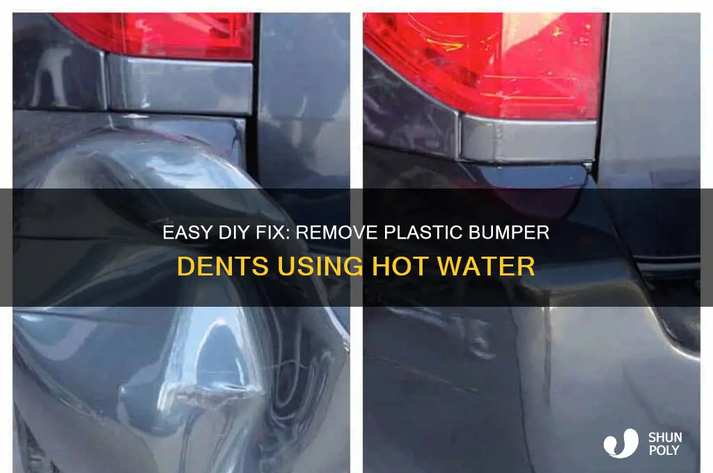 Easy Diy Fix: Remove Plastic Bumper Dents Using Hot Water | ShunPoly