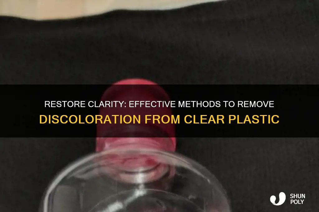 Restore Clarity: Effective Methods To Remove Discoloration From Clear ...