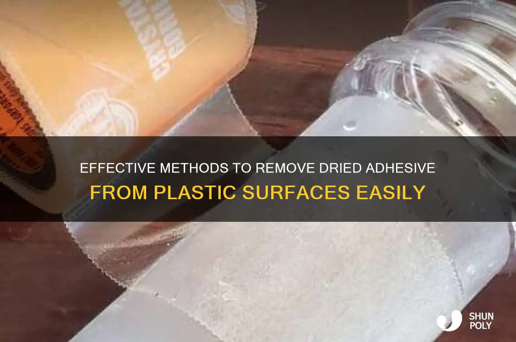 Effective Methods To Remove Dried Adhesive From Plastic Surfaces Easily ...