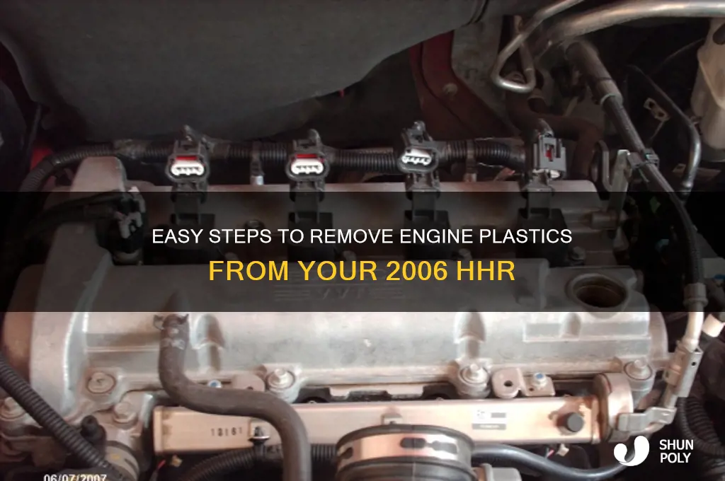 Easy Steps To Remove Engine Plastics From Your 2006 Hhr | ShunPoly