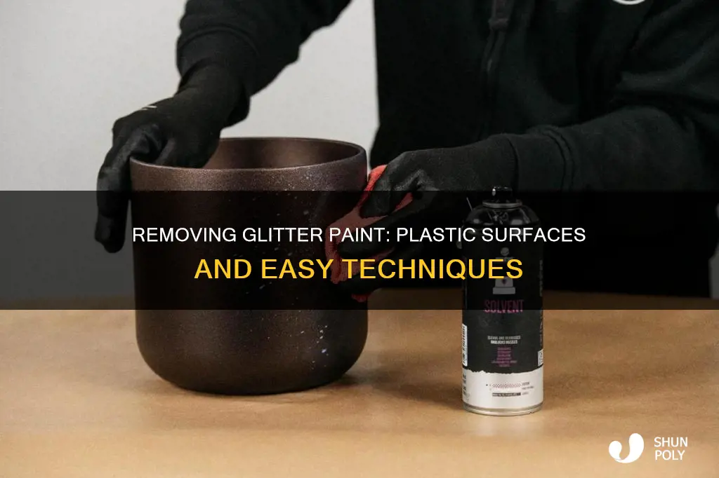 Removing Glitter Paint: Plastic Surfaces And Easy Techniques | ShunPoly