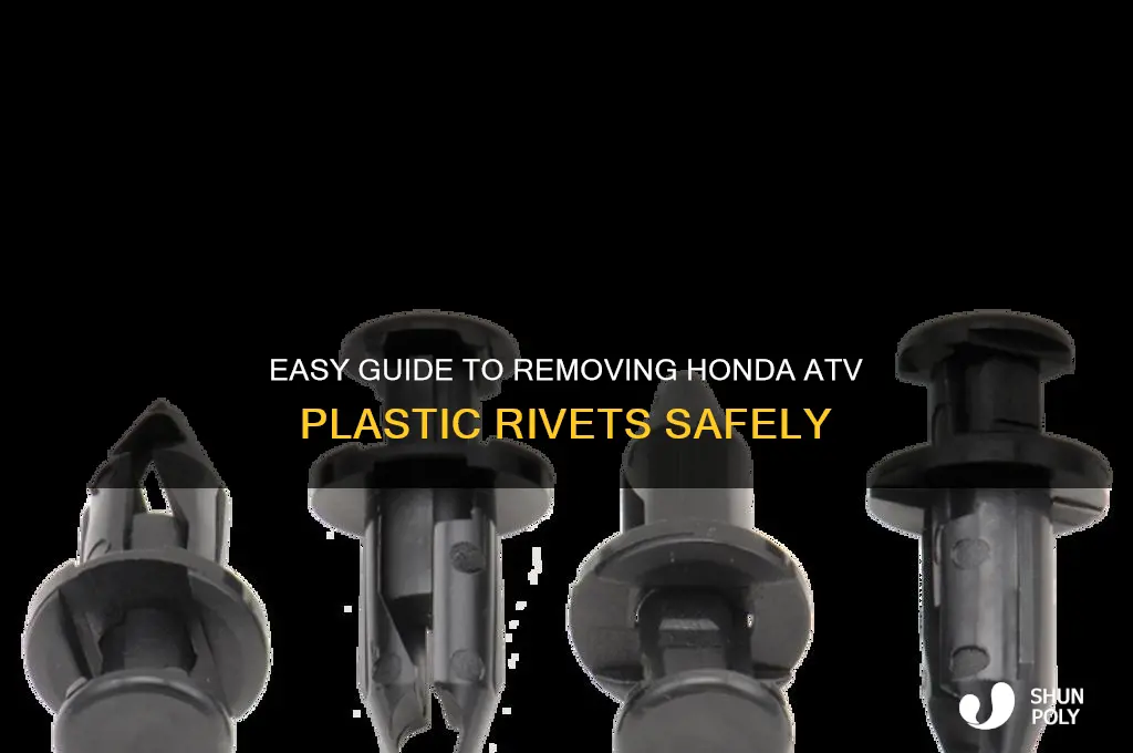 Easy Guide To Removing Honda Atv Plastic Rivets Safely | ShunPoly