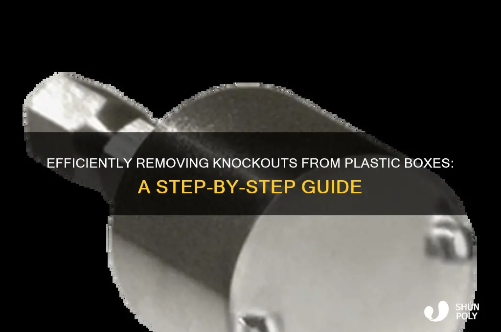Efficiently Removing Knockouts From Plastic Boxes: A Step-By-Step Guide ...