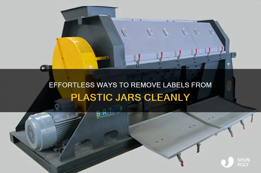 Effortless Ways To Remove Labels From Plastic Jars Cleanly | ShunPoly