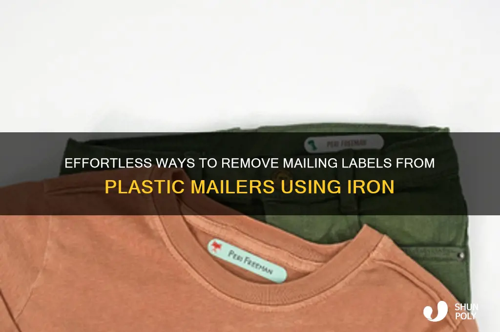 Effortless Ways To Remove Mailing Labels From Plastic Mailers Using ...