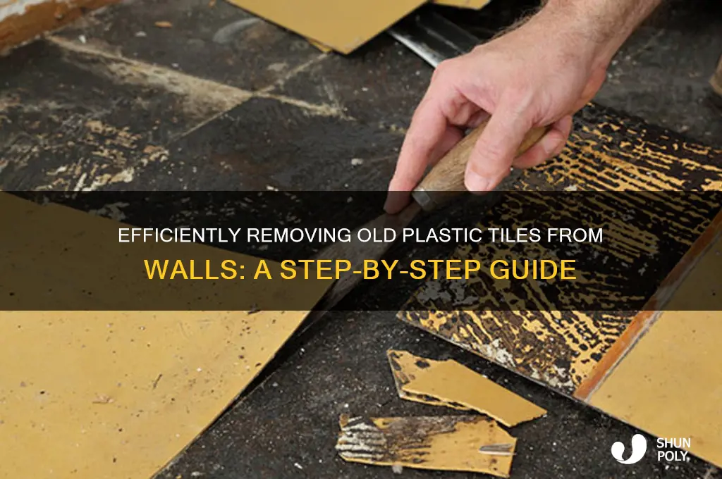 Efficiently Removing Old Plastic Tiles From Walls: A Step-By-Step Guide ...