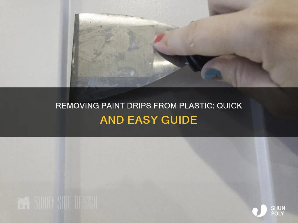 Removing Paint Drips From Plastic: Quick And Easy Guide | ShunPoly