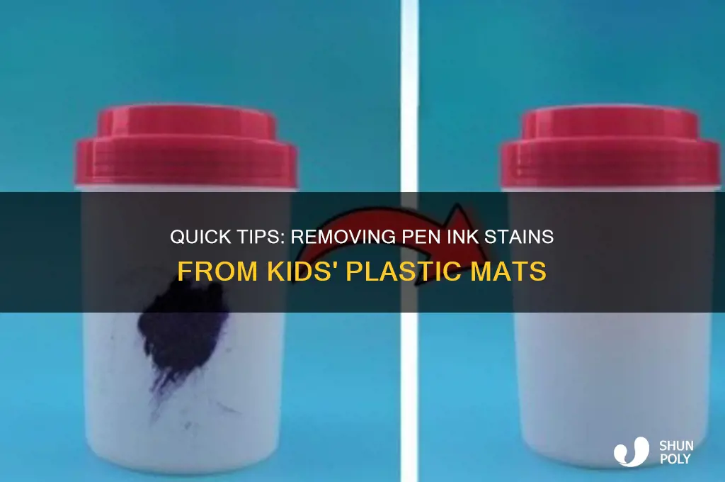 Quick Tips: Removing Pen Ink Stains From Kids' Plastic Mats | ShunPoly