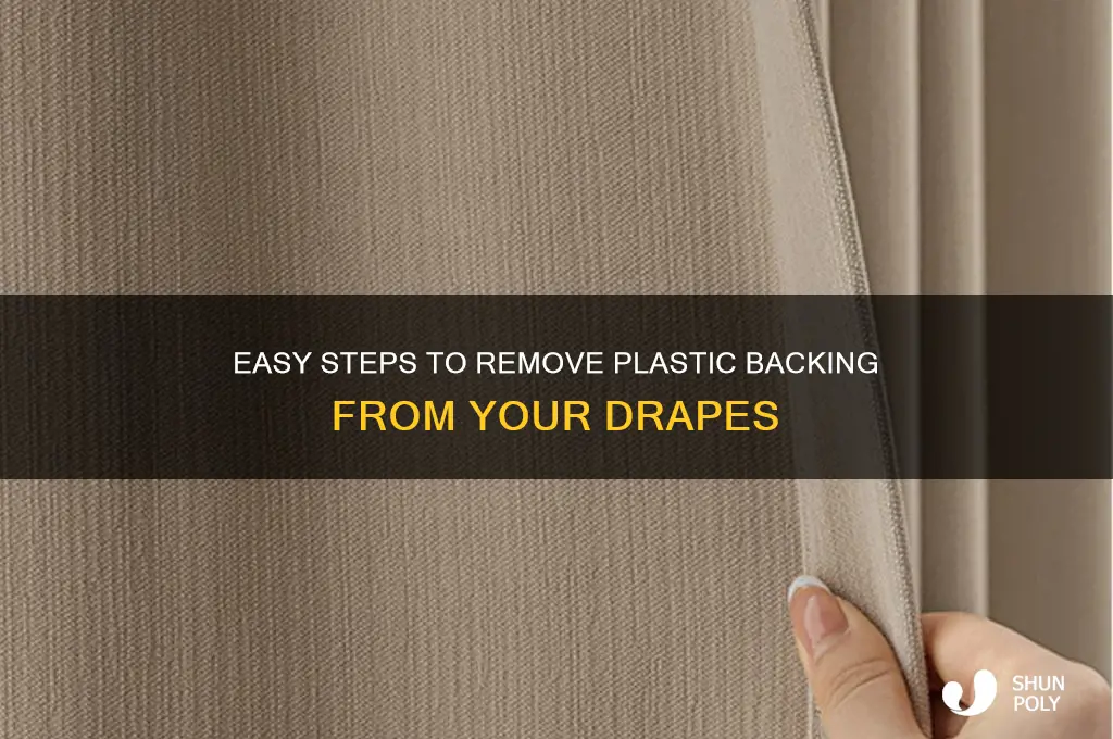 Easy Steps To Remove Plastic Backing From Your Drapes | ShunPoly