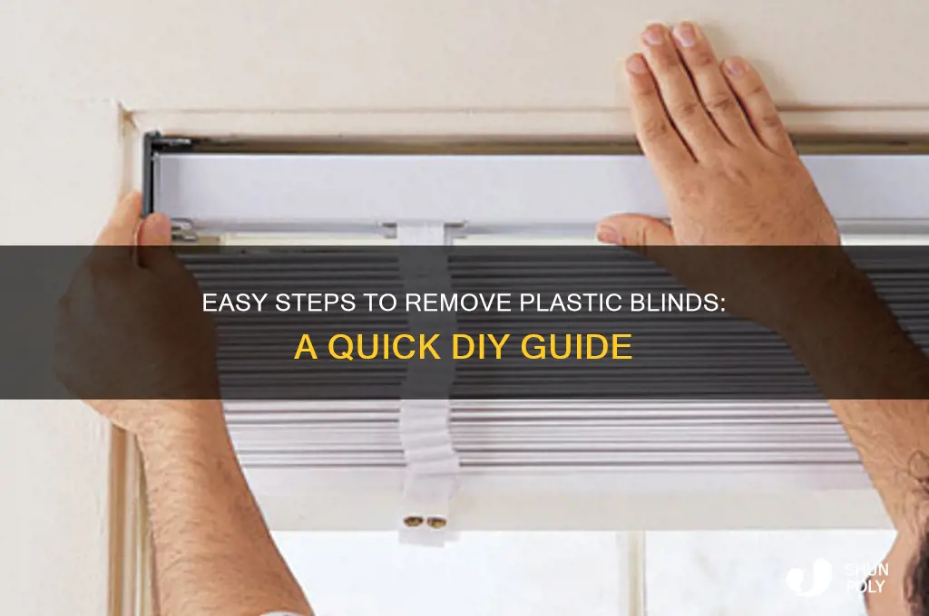 Easy Steps To Remove Plastic Blinds: A Quick Diy Guide | ShunPoly