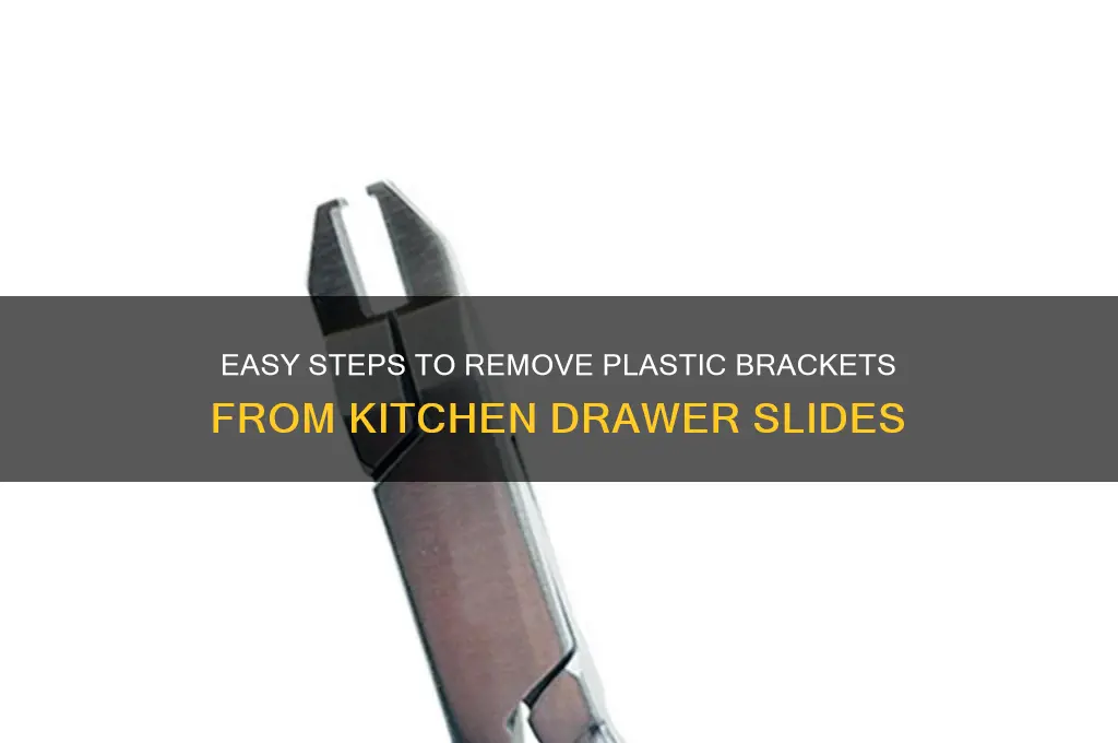 Easy Steps To Remove Plastic Brackets From Kitchen Drawer Slides | ShunPoly