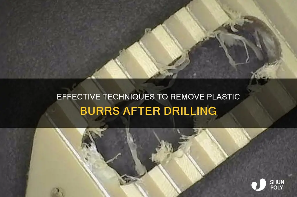 Effective Techniques To Remove Plastic Burrs After Drilling | ShunPoly