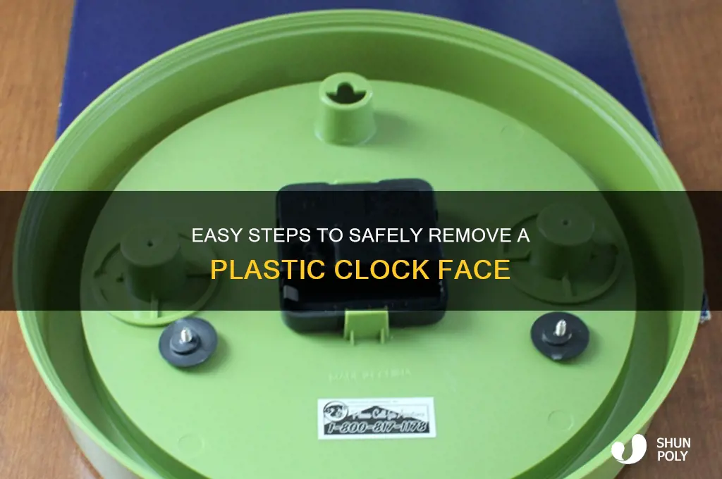 Easy Steps To Safely Remove A Plastic Clock Face | ShunPoly