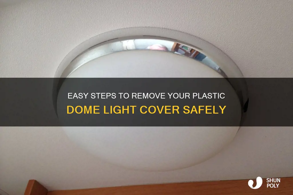 Easy Steps To Remove Your Plastic Dome Light Cover Safely | ShunPoly