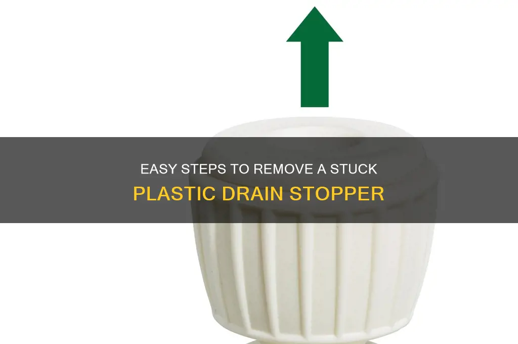 Easy Steps To Remove A Stuck Plastic Drain Stopper | ShunPoly