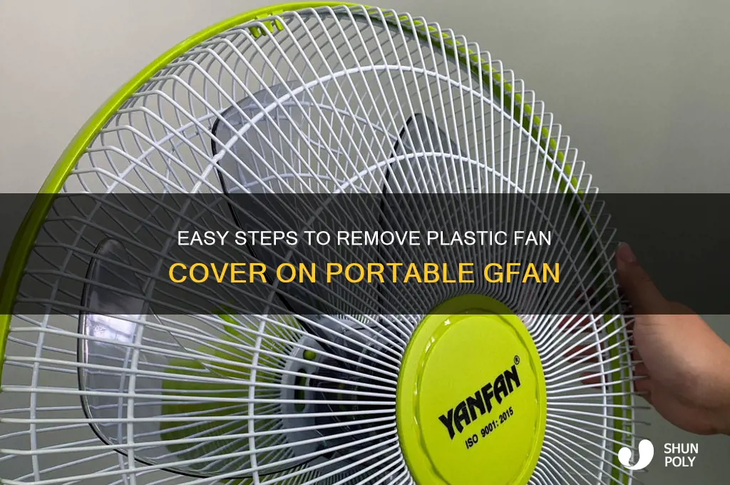 Easy Steps To Remove Plastic Fan Cover On Portable Gfan | ShunPoly