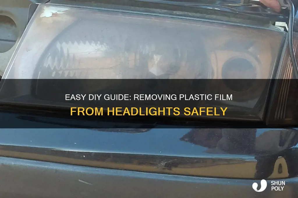 Easy Diy Guide: Removing Plastic Film From Headlights Safely | ShunPoly