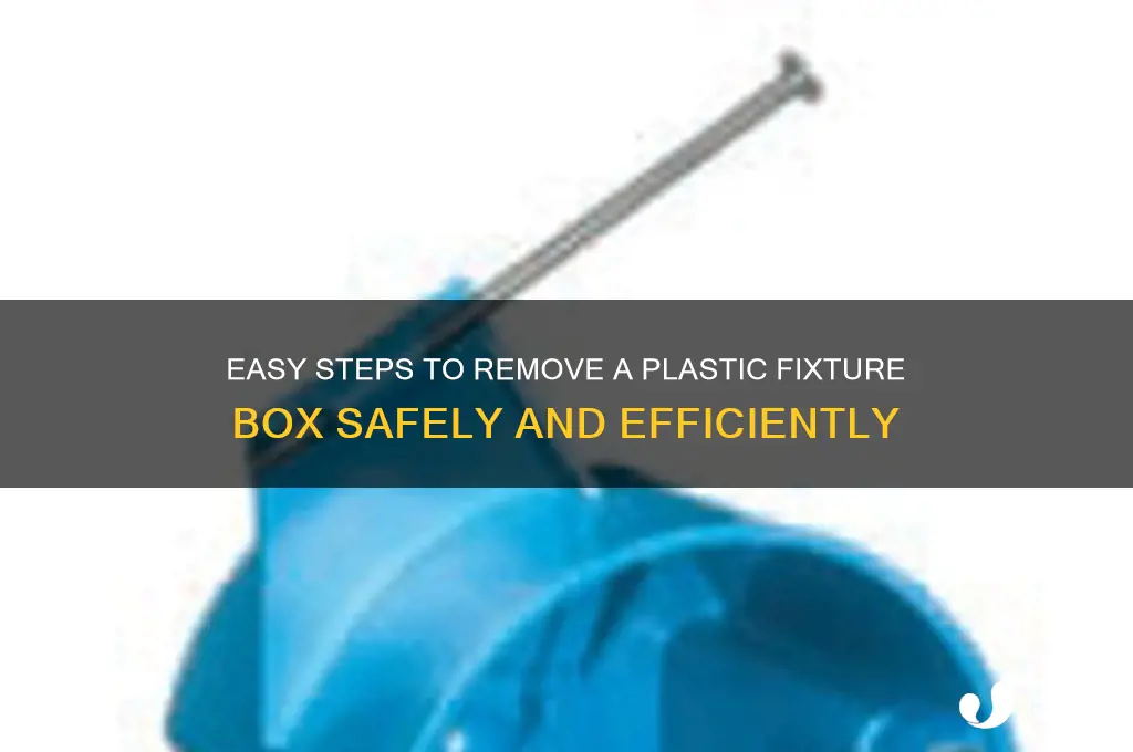 Easy Steps To Remove A Plastic Fixture Box Safely And Efficiently ...