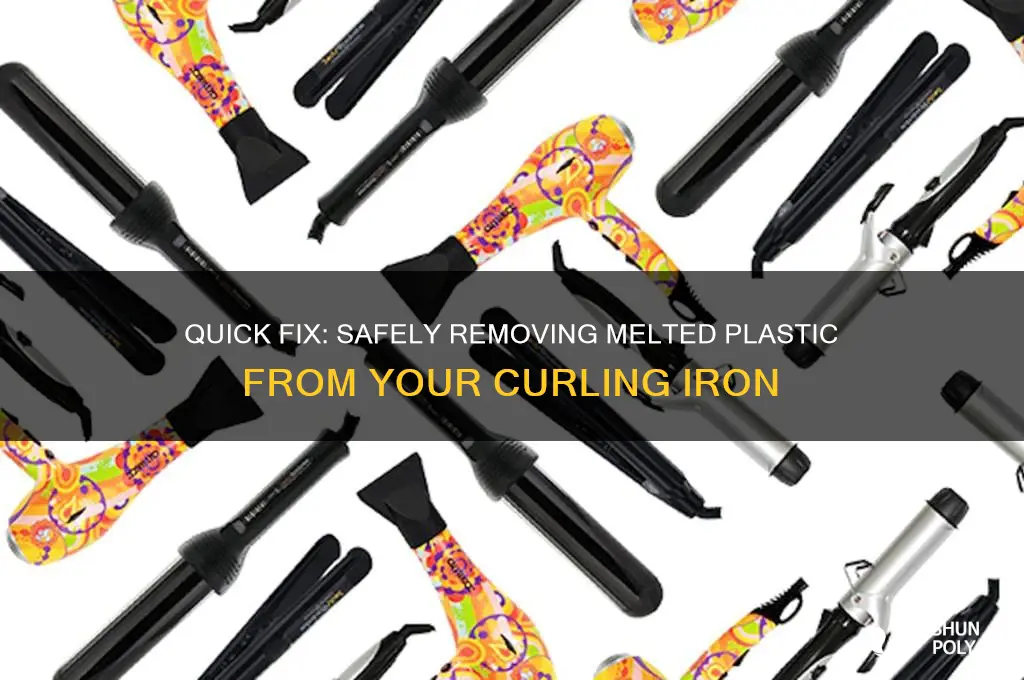Quick Fix: Safely Removing Melted Plastic From Your Curling Iron | ShunPoly