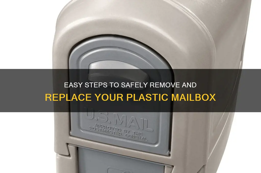 Easy Steps To Safely Remove And Replace Your Plastic Mailbox | ShunPoly