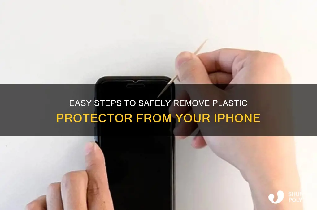 Easy Steps To Safely Remove Plastic Protector From Your Iphone | ShunPoly