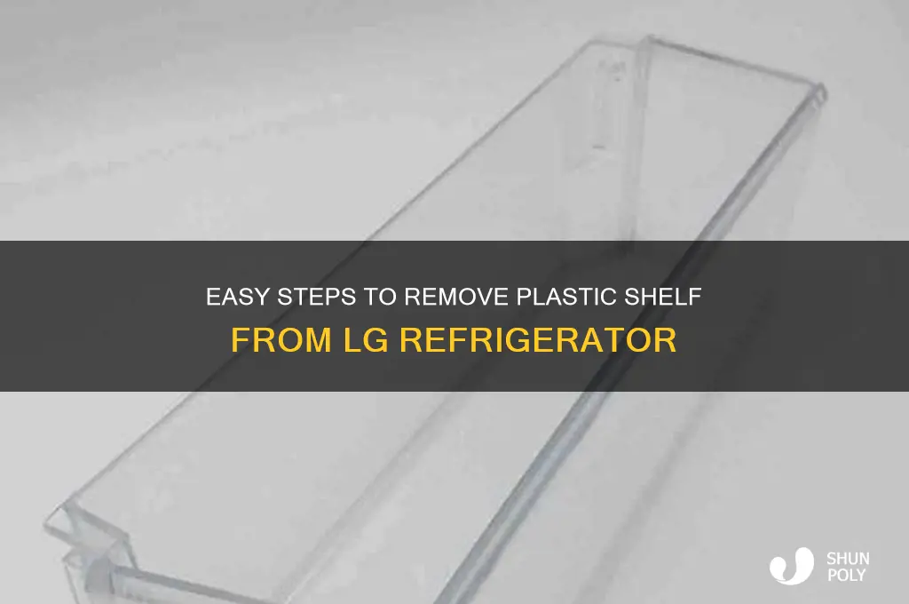 Easy Steps To Remove Plastic Shelf From Lg Refrigerator | ShunPoly