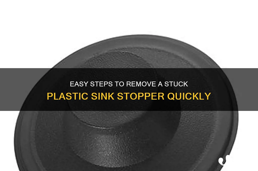 Easy Steps To Remove A Stuck Plastic Sink Stopper Quickly | ShunPoly