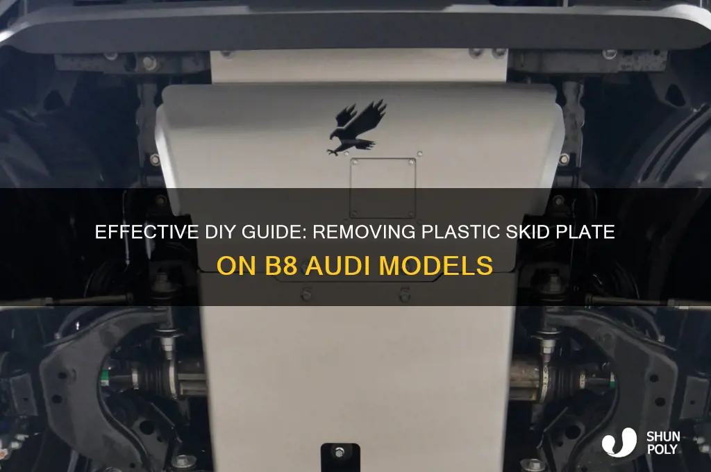 Effective Diy Guide: Removing Plastic Skid Plate On B8 Audi Models ...